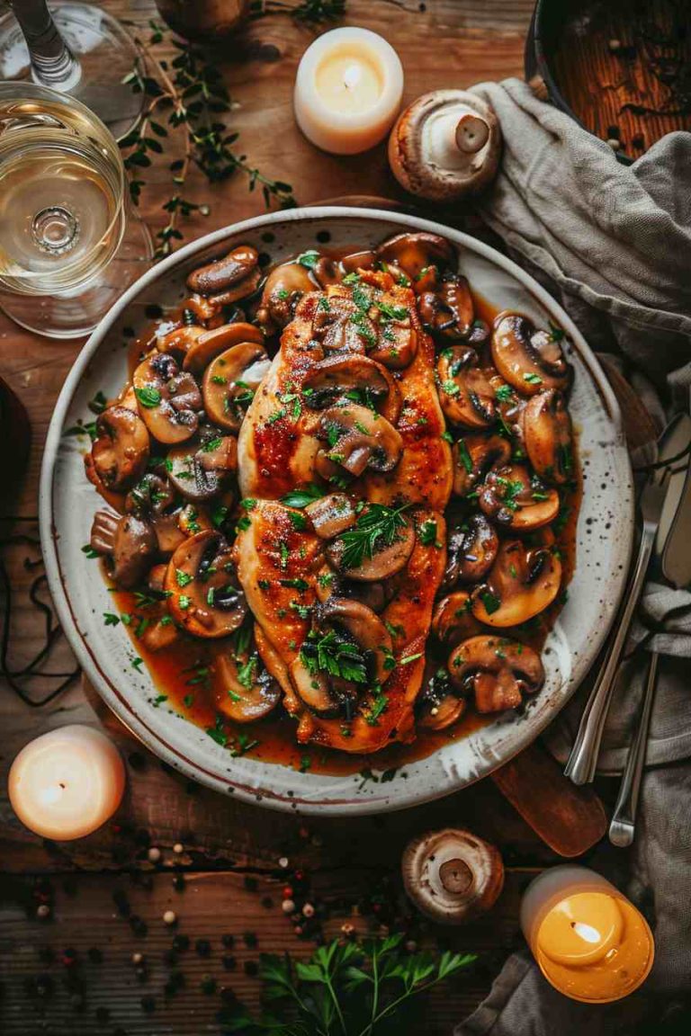 Chicken Marsala with Mushrooms