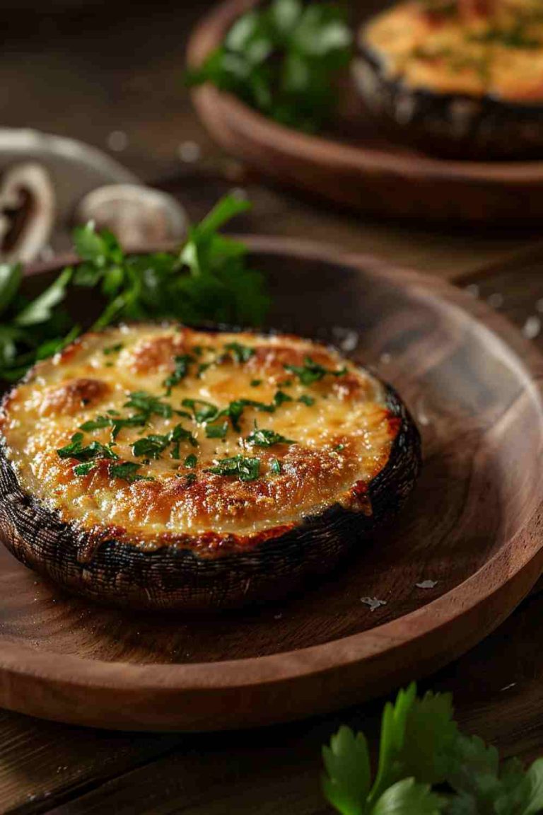 Baked Portobello Mushroom Caps