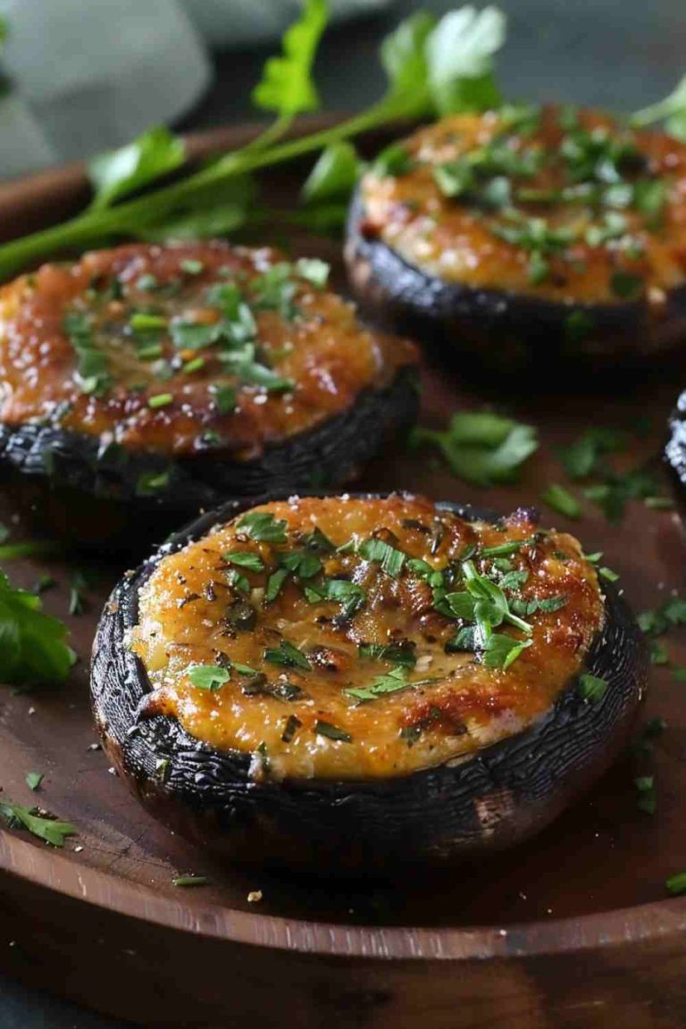 Baked Portobello Mushroom Caps